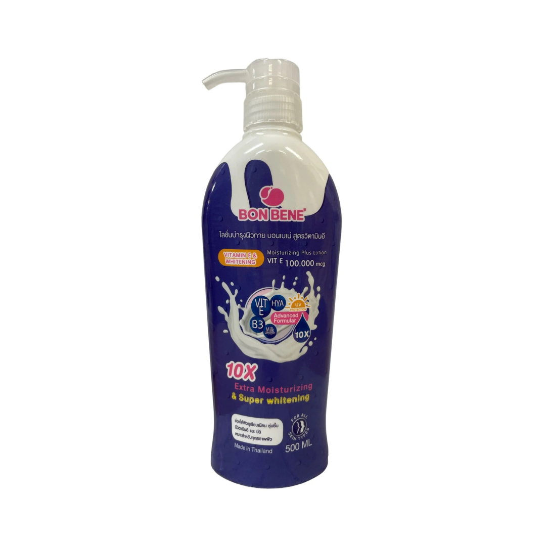BON BENE Moisturizing Plus Lotion (Vitamin E + Whitening) 500ml | Love ...