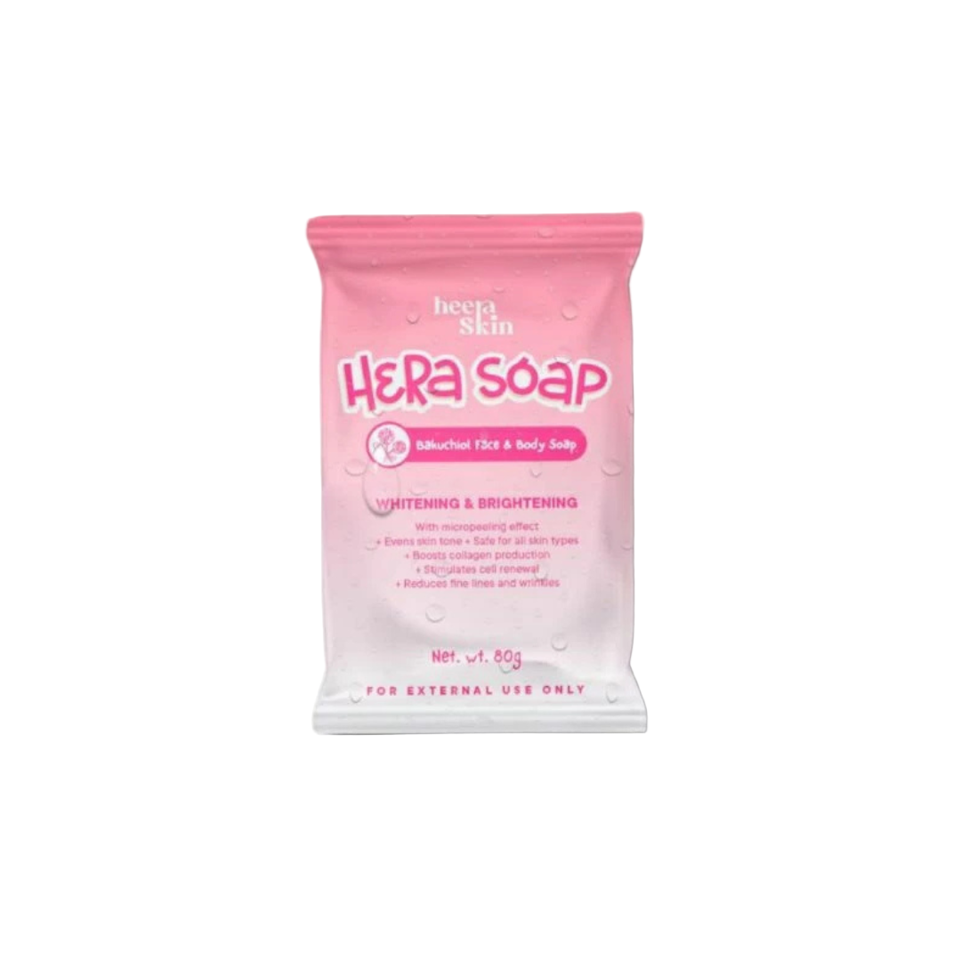 HEERA SKIN Hera Whitening & Brightening Soap (Bakuchiol) 80g | Love Rys ...