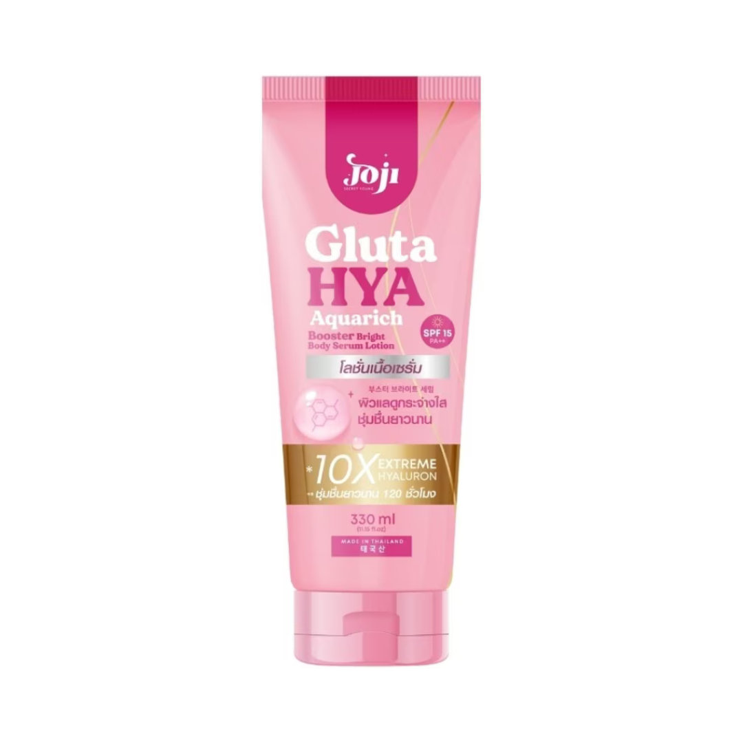 JOJI Booster Bright Body Serum Lotion SPF15 PA++ (Gluta HYA, Aquarich ...